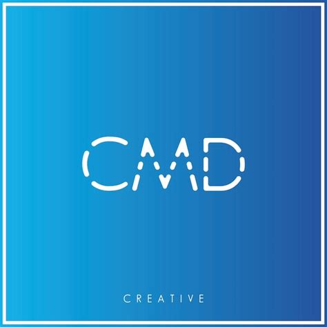 Premium Vector Cmd Premium Vector Latter Logo Design Creative Logo