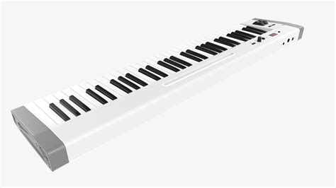 Master 61 Key Midi Keyboard Pbr 3d Model