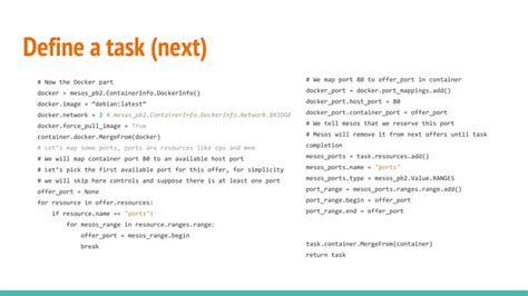 Creating A Mesos Python Framework Pdf