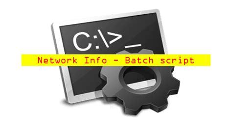 Network Info Batch Script 7hub