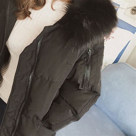 韓劇 爆毛 羽絨 外套 大衣 麵包服 鋪棉 棉服 棉敖 防水 防風 長版 保暖 加厚 雪衣 Yahoo奇摩拍賣