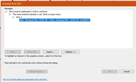 Solved Unable To Rename Level Autodesk Community