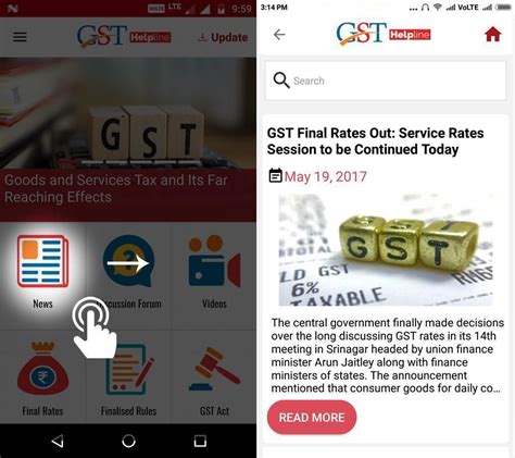 GST Mobile App Development Company GST Helpline App