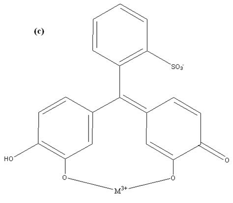 A The Possible Structure Of Pyrocatechol Violet B Molecular