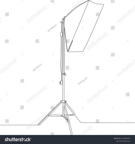 Continuous Line Drawing Strip Soft Box Stock Vector Royalty Free 2136991877 Shutterstock