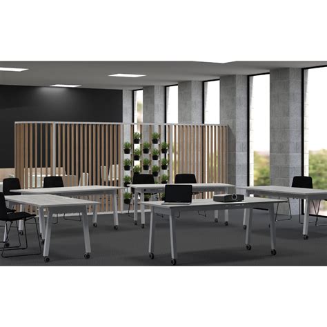 Modella Mobile Meeting Tables On Castors Nz Workspace Direct