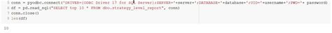 python to query azure syanpase serverless sql microsoft qanda