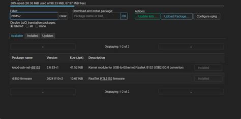 Upgrading Openwrt On Raspberry Pi 4 Without Losing Usb To Ethernet Wan