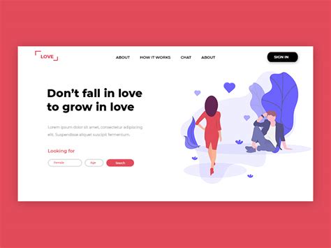 Free Love Website Template FREE PRINTABLE TEMPLATES