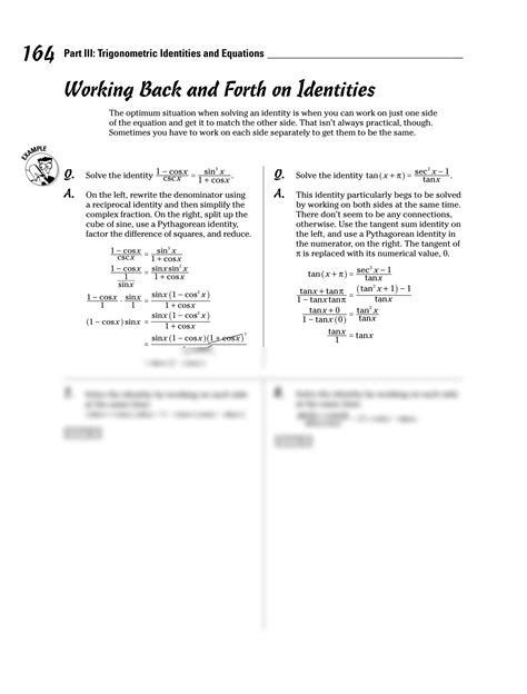 SOLUTION Techniques For Solving Trig Identities Studypool