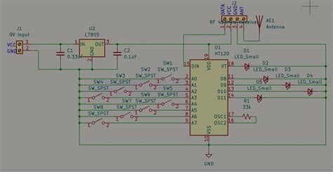 433 Mhz Radio Frequency Receiver Module