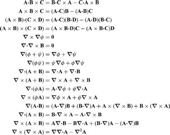 Appendix B Useful Formulas From Vector Analysis Engineering360