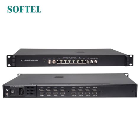 Support 8 16 24 Hdmi Input Digital Encoder Modulator For Catv Headend System China Encoder