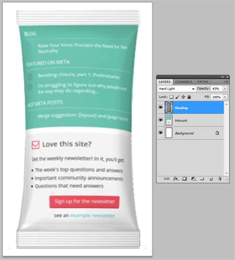 Adobe Photoshop Why Isn T Displacement Map Working As Expected Graphic Design Stack Exchange