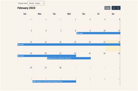Wordpress Events Calendar Plugin Pie Calendar Wordpress Plugin