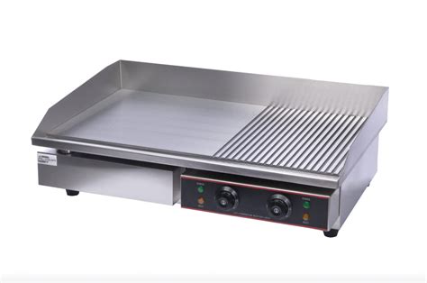 Aloma Griddle Half Grooved 720mm