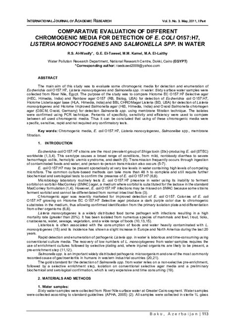 Pdf Comparative Evaluation Of Different Chromogenic Media For