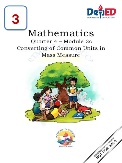 Math 3 Q4 Module 3c Pdf Kilogram Physical Quantities