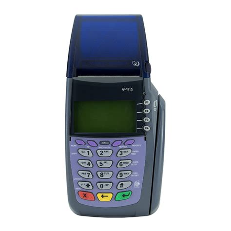 VERIFONE VX INSTRUCTIONS FOR USE MANUAL Pdf Download ManualsLib