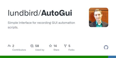 Github Lundbird Autogui Simple Interface For Recording Gui Automation Scripts