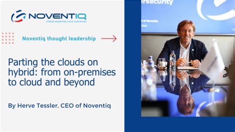 การแบ่งแยก Cloud บน Hybrid จาก On Premises สู่ Cloud และเหนือยิ่งขึ้นไป