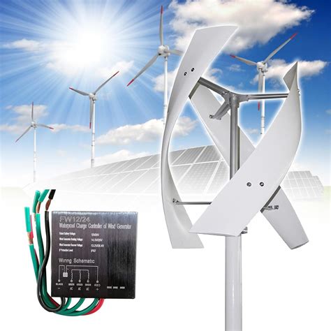 Wind Turbine 4000w Vertical Axis Permanent Magnetic With