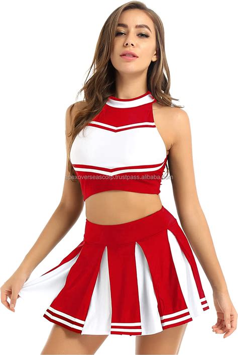 Cheer Uniform Sexy Girl School Cheerleader Outfit Stage Performance