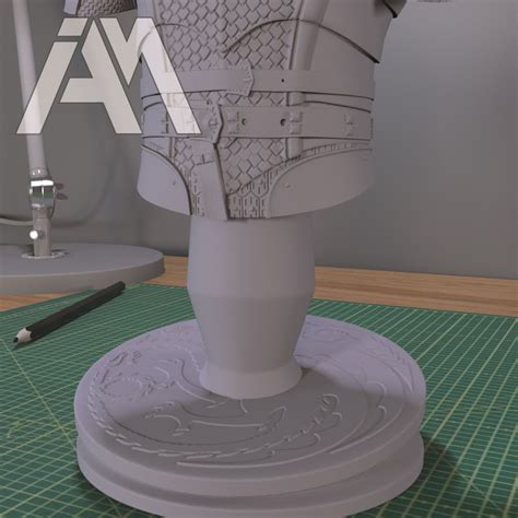 Obj File Bust Daemon Targaryen・3d Print Object To Download・cults