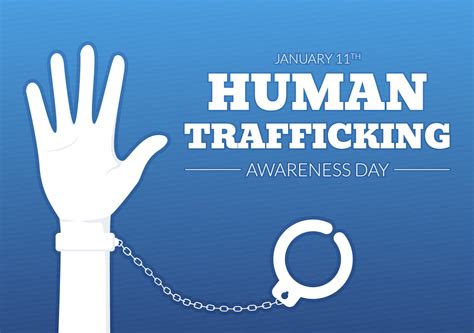 National Human Trafficking Awareness Day On January 11th To Handle With