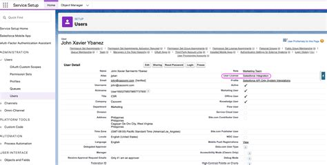 Salesforce Integration User Licenses Help Center