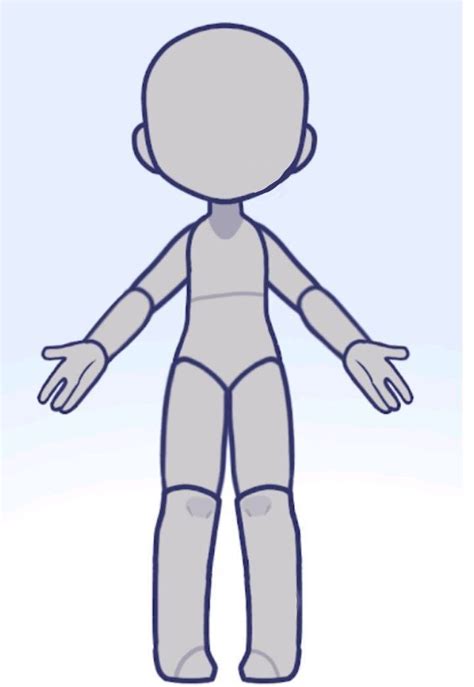 Gacha Body Sheet Base For Animation