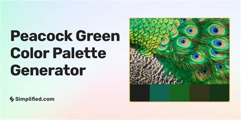 Peacock Color Combinations 40 Peacock Green Colour Combination For