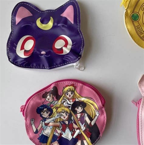 Accessories Sailor Moon Themed Coin Pouches Set Two Poshmark
