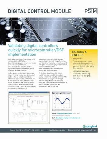 Psim Power Electronics Simulation Software At ₹ 250000 Year