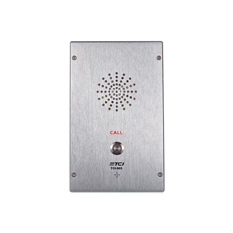 Tci 503 Digital Ip Network Intercom Panel