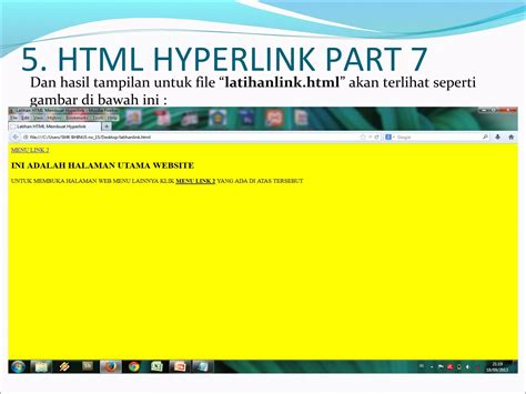05 Materi Hyperlink Html Ppt