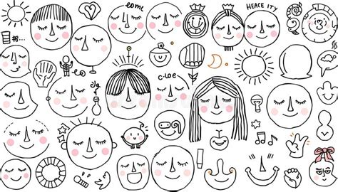 How To Draw Doodle Faces