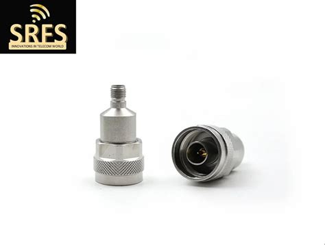 N Male To 2 92mm Female Precision RF Adapter DC 40Ghz Contact Material BERYLLIUM COPPER GOLD