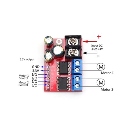 Buy Now Ta6586 Based Motor Driver Module At