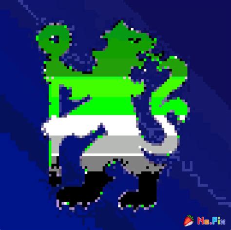 I Made These Chelsea Pixal Art In Aroace Colours Raromanticasexual