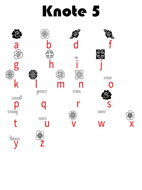 Knote Font Page 05 Pdf