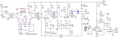 A Detailed Rf Receiver Circuit Diagram For Your Project