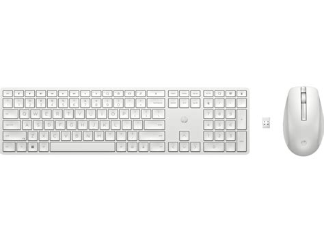 Bestel Onlayn Elektronika Mağazası Hp 650 Wireless Keyboard And Mouse Combo White