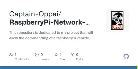 github captain oppai raspberrypi network vehicle this repository is dedicated to my project