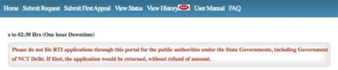 How To File RTI Online RTI Application Process RTI Appeal RTI Status