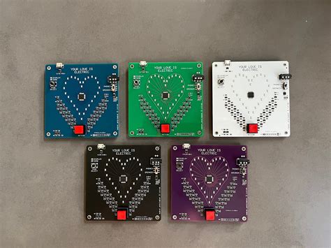 Customizable Circuit Board Arcade Game Your Love Is Electric Etsy