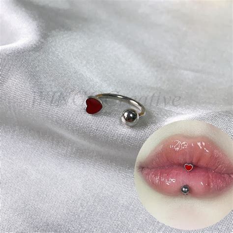 Lip Piercing Jewelry Etsy