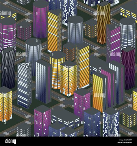 Urban Residential High Rise Stock Vector Images Alamy