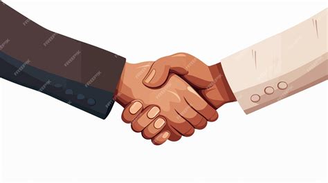 Business Partnership Commitment Handshake Deal Concept Premium Ai Generated Vector