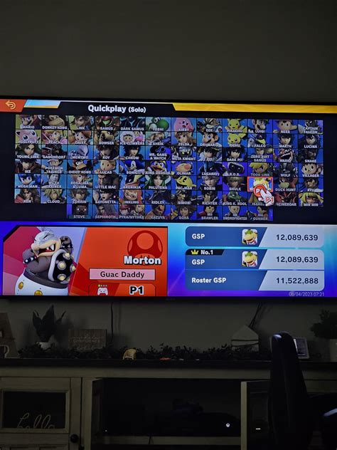 Gsp 12 Million R Supersmashbros